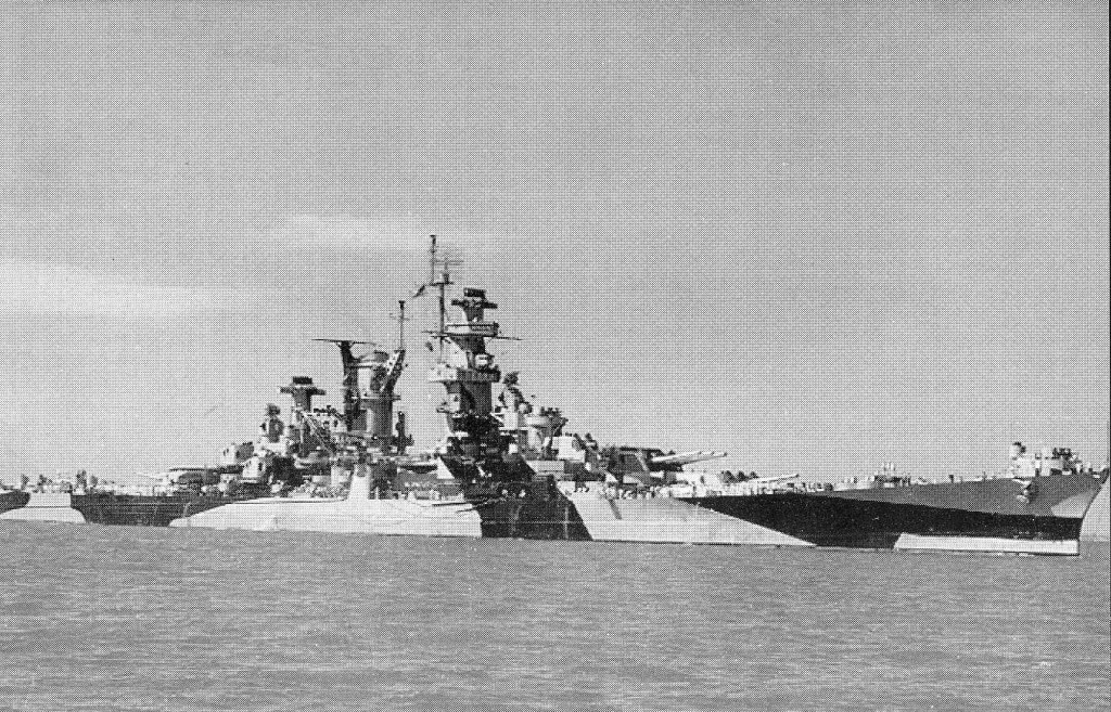 USS Alaska CB-1 _ Hampton Roads 1944 | USS Alaska CB-1